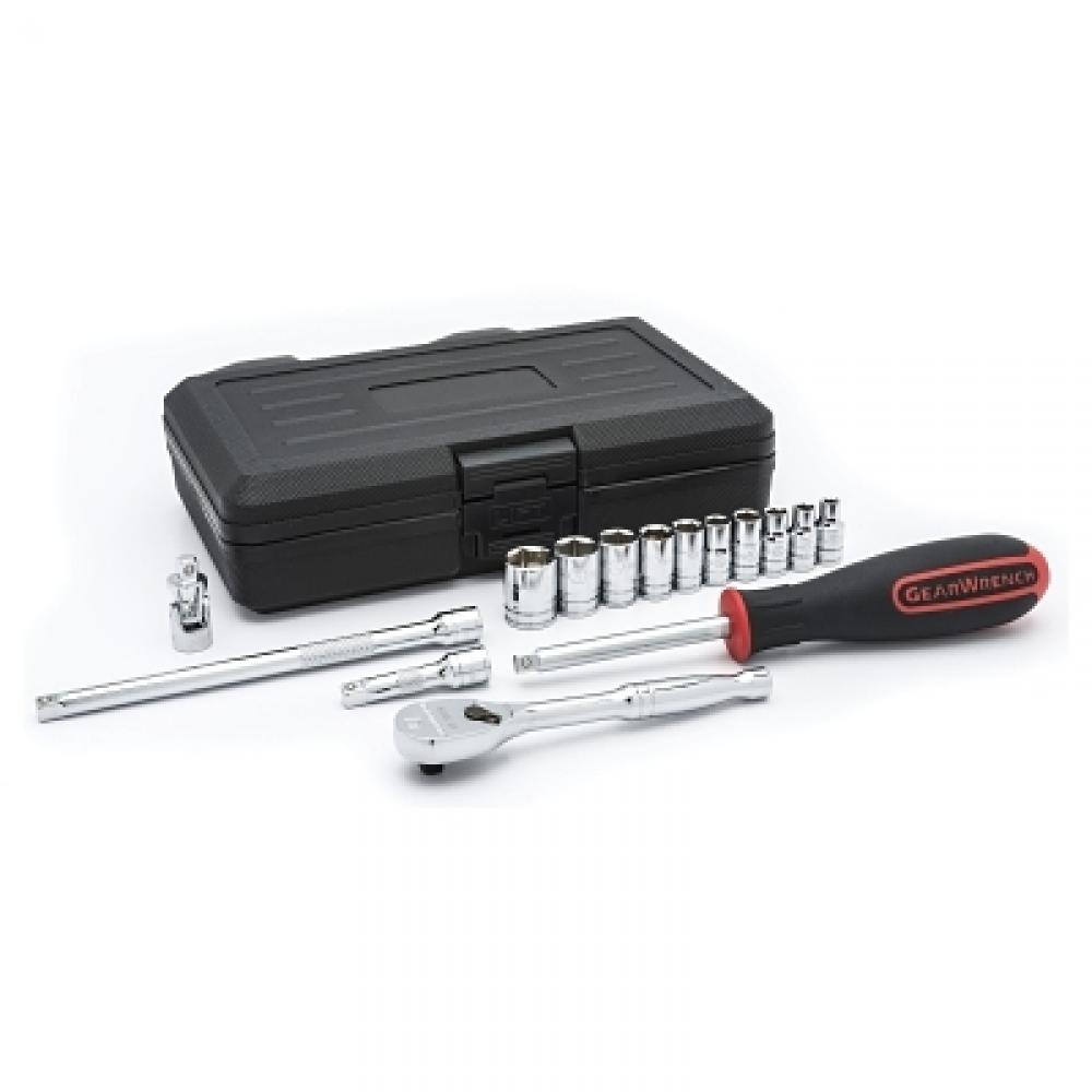 GEARWRENCH 15 Pc. 6 Point Standard SAE Mechanics Tool Sets : 80650 | LH ...