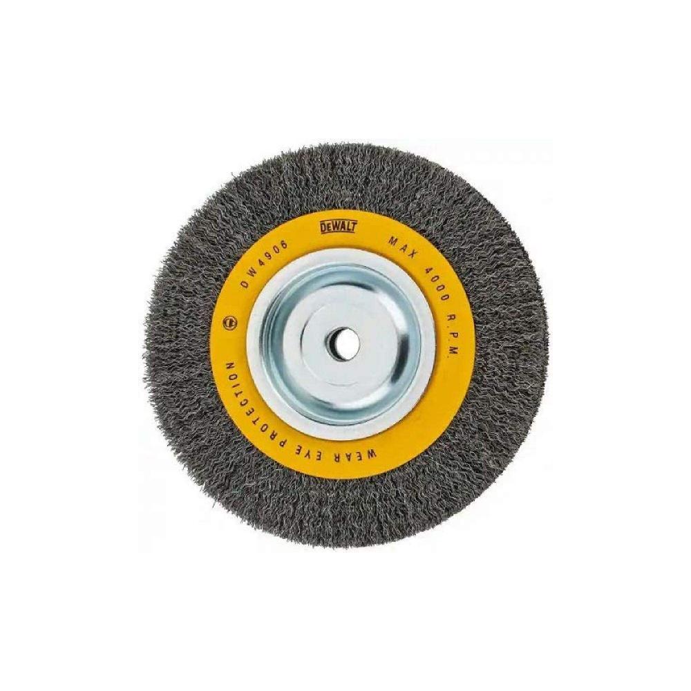 DEWALT Wire Wheel For Bench Grinder, Crimped Wire, 8-Inch : DW4906 : N ...